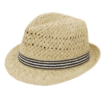 Me & Henry Raffles Straw Hat | Straw Hat – Crib & Kids