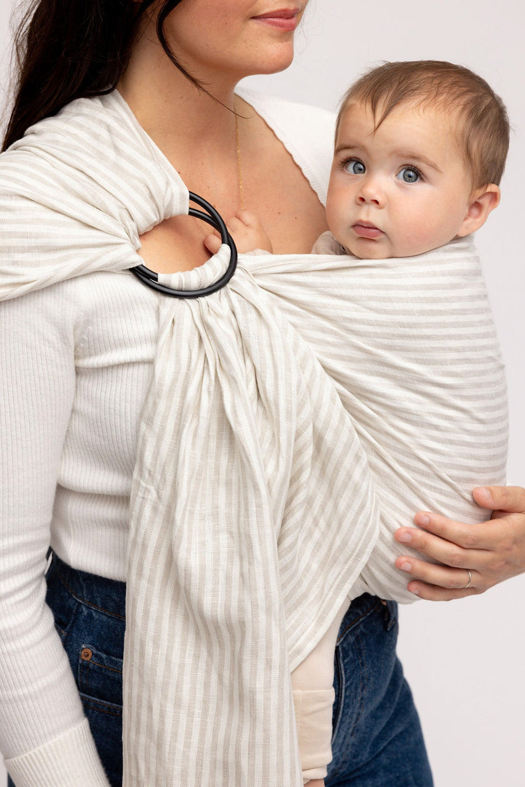 WildBird Linen Sling | Swan – Crib & Kids