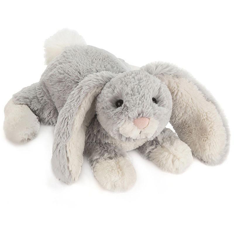 Jellycat Loppy Silver Bunny – Crib & Kids